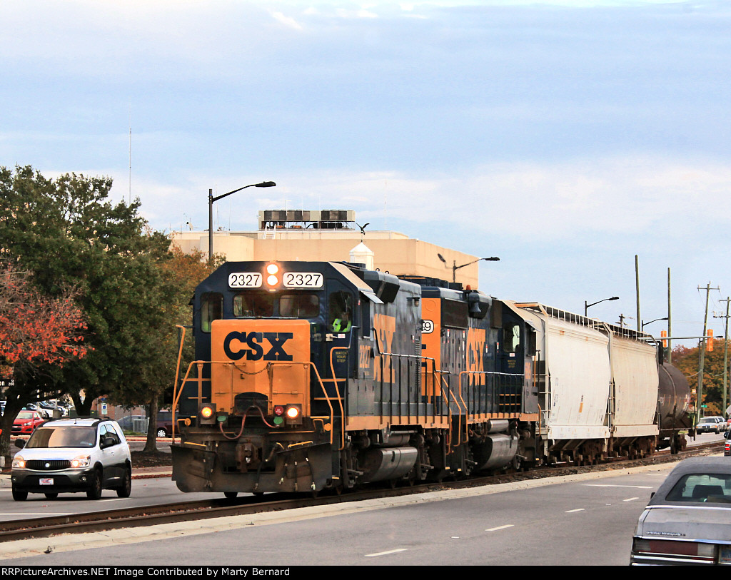 CSX Road Slug 2327 and Mother 6916